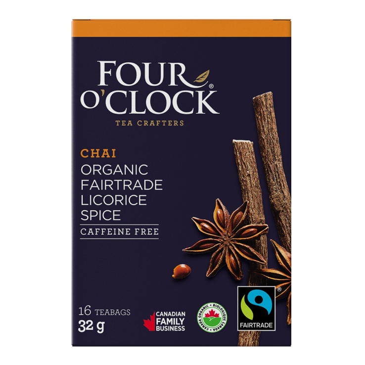 Licorice Spice Chai Tea, Organic – Baden Coffee Company