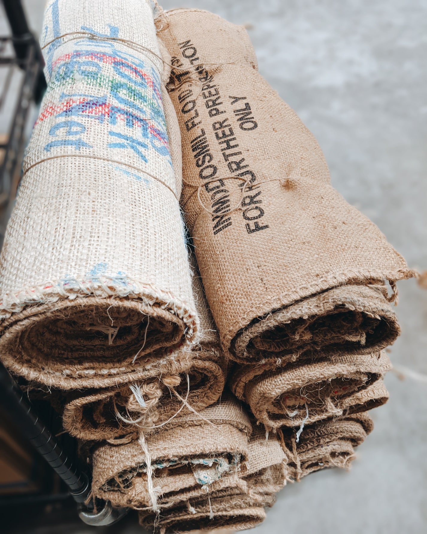 Burlap Coffee Bags - Bunch of 5 – Baden Coffee Company